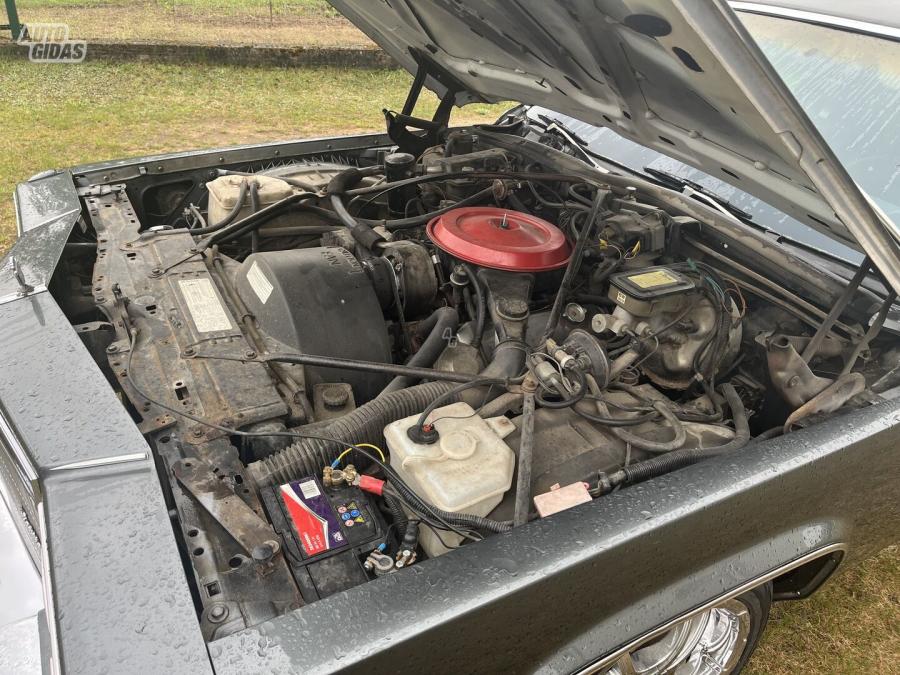 Pelēks Cadillac de-ville 1983 Viļņa, ar dzinēja tilpumu 4.10 L un nobraukumu 102 tūkst. km par 8800 €, foto 15 vietnē AUTOMOTO.COM.LV