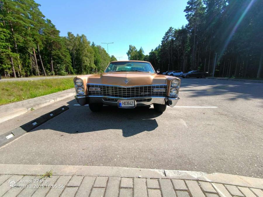 Желтый Кадиллак ДеВиль 1967 в Клайпеда, объемом двигателя 7.00 л и пробегом 48 тыс. км за 17000 €, фото 22 на AUTOMOTO.COM.LV