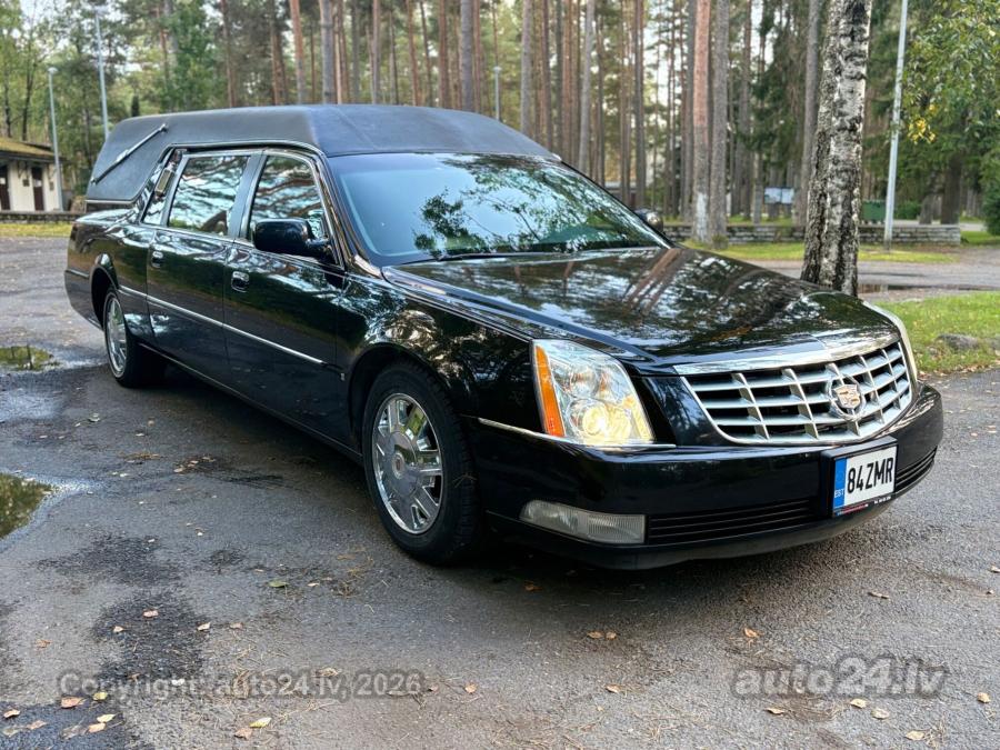 Черный Кадиллак ДТС 2008 в Таллин, объемом двигателя 4.60 л и пробегом 176 тыс. км за 11900 €, фото 1 на AUTOMOTO.COM.LV