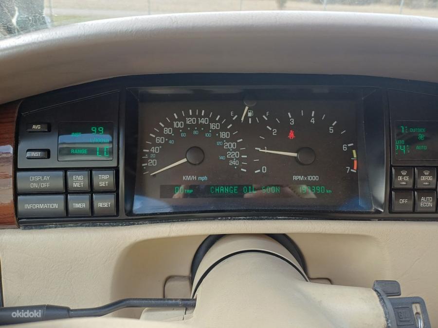 Melns Cadillac Eldorado 1996 Tallina, ar dzinēja tilpumu 4.60 L un nobraukumu 197 tūkst. km par 5550 €, foto 20 vietnē AUTOMOTO.COM.LV