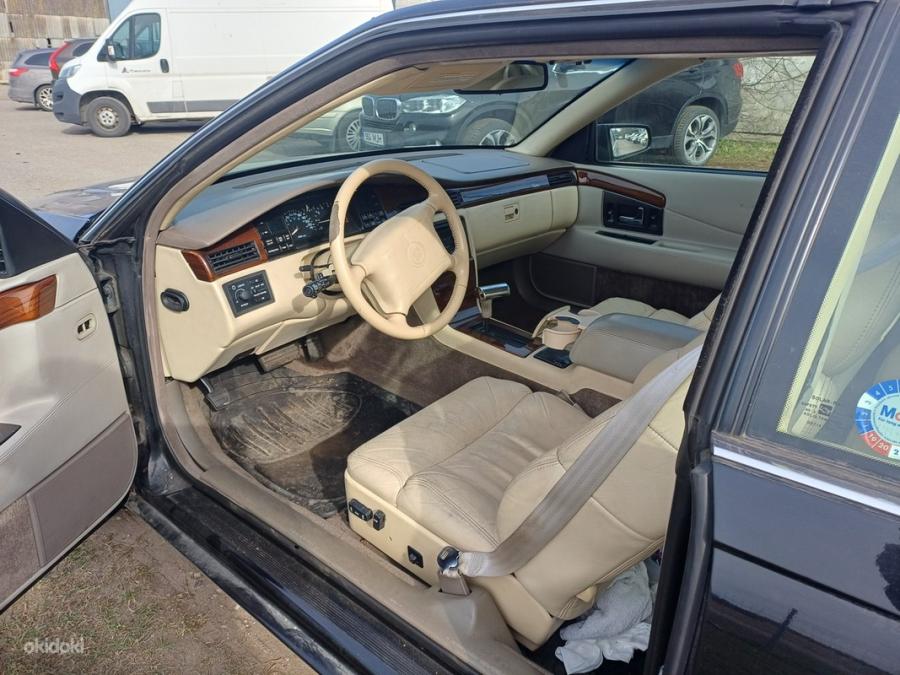 Melns Cadillac Eldorado 1996 Tallina, ar dzinēja tilpumu 4.60 L un nobraukumu 197 tūkst. km par 5550 €, foto 24 vietnē AUTOMOTO.COM.LV