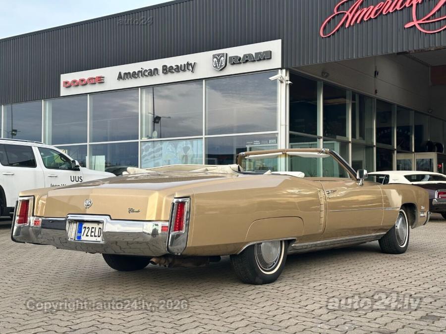 Cadillac Eldorado 1972 in Tallinn, with an engine capacity of 8.20 L and mileage of 0 thousand km for 17900 €, photo 6 on AUTOMOTO.COM.LV