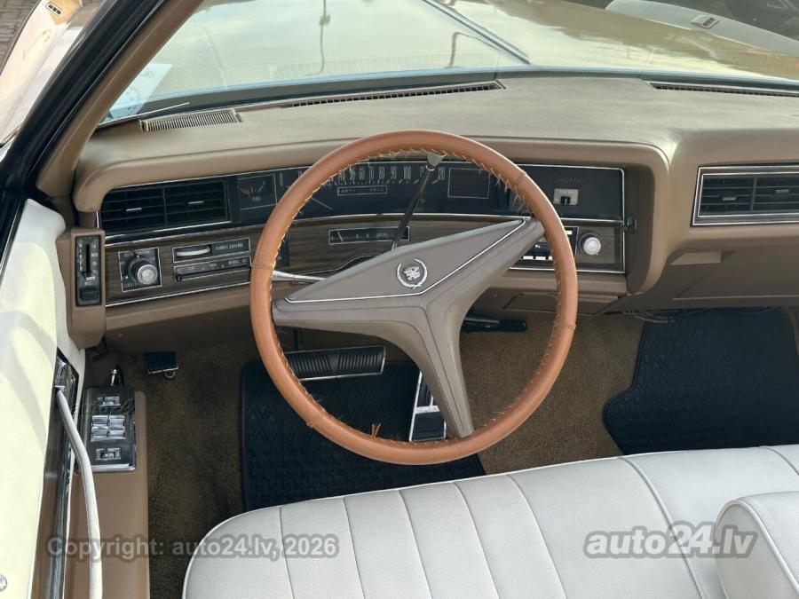 Cadillac Eldorado 1972 in Tallinn, with an engine capacity of 8.20 L and mileage of 0 thousand km for 17900 €, photo 14 on AUTOMOTO.COM.LV