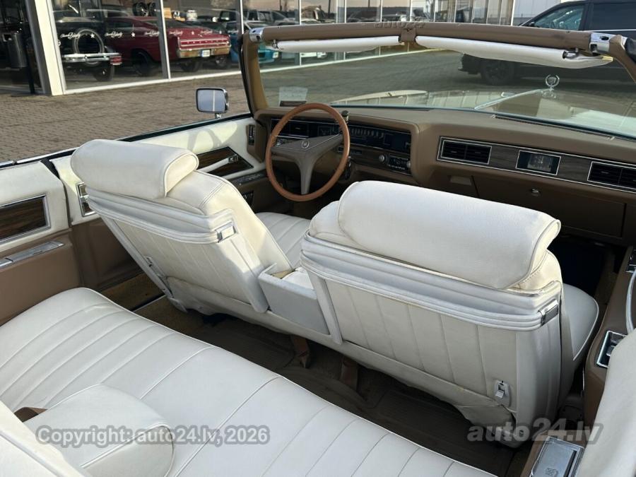 Cadillac Eldorado 1972 in Tallinn, with an engine capacity of 8.20 L and mileage of 0 thousand km for 17900 €, photo 18 on AUTOMOTO.COM.LV