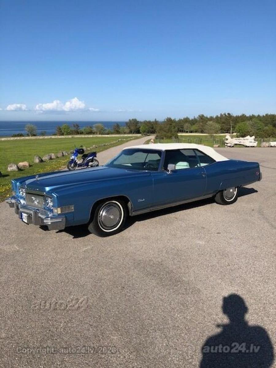 Cadillac Eldorado 1973 Tallina, ar dzinēja tilpumu 8.20 L un nobraukumu 0 tūkst. km par 18200 €, foto 4 vietnē AUTOMOTO.COM.LV