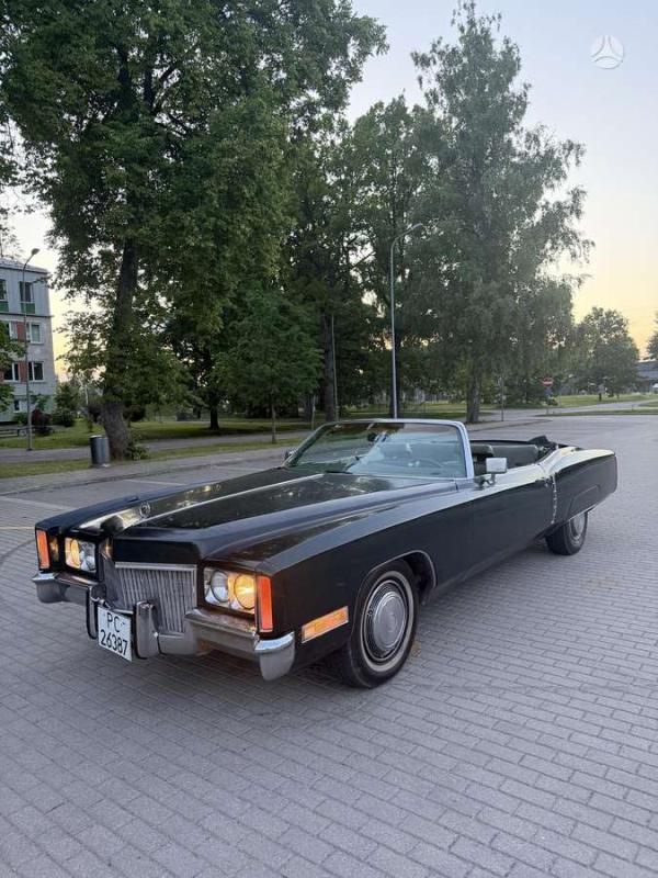 Zaļš Cadillac Eldorado 1971 Jelgava, ar dzinēja tilpumu 8.20 L un nobraukumu 62 tūkst. km par 8800 €, foto 1 vietnē AUTOMOTO.COM.LV