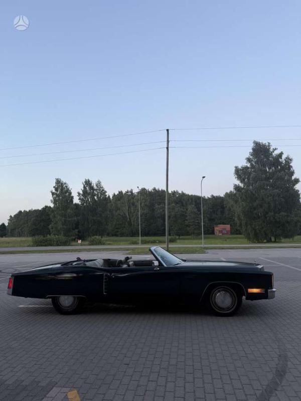 Zaļš Cadillac Eldorado 1971 Jelgava, ar dzinēja tilpumu 8.20 L un nobraukumu 62 tūkst. km par 8800 €, foto 2 vietnē AUTOMOTO.COM.LV