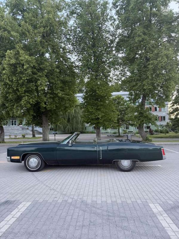 Zaļš Cadillac Eldorado 1971 Jelgava, ar dzinēja tilpumu 8.20 L un nobraukumu 62 tūkst. km par 8800 €, foto 4 vietnē AUTOMOTO.COM.LV