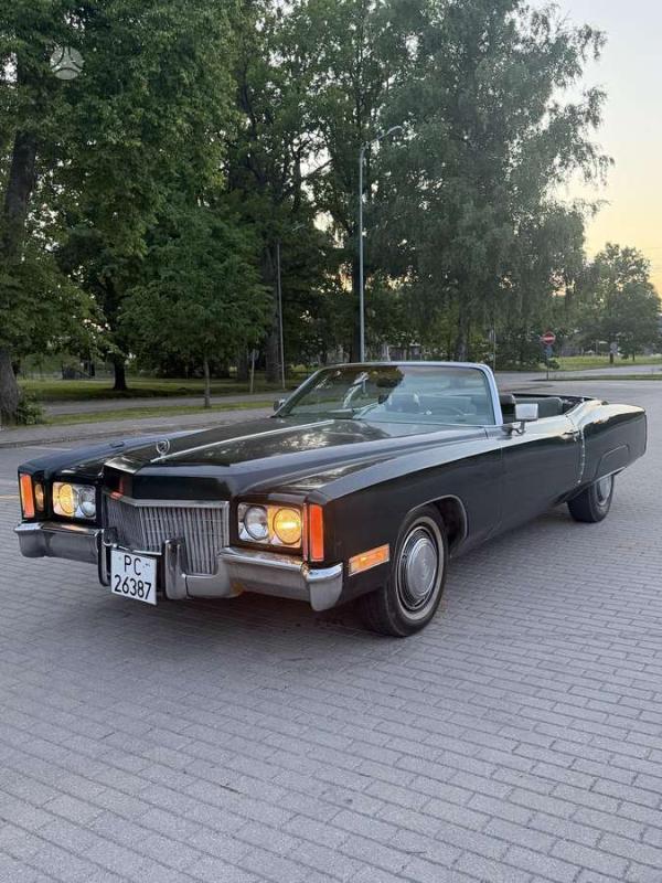 Zaļš Cadillac Eldorado 1971 Jelgava, ar dzinēja tilpumu 8.20 L un nobraukumu 62 tūkst. km par 8800 €, foto 7 vietnē AUTOMOTO.COM.LV