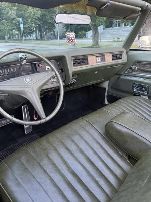 Zaļš Cadillac Eldorado 1971 Jelgava, ar dzinēja tilpumu 8.20 L un nobraukumu 62 tūkst. km par 8800 €, foto 9 vietnē AUTOMOTO.COM.LV