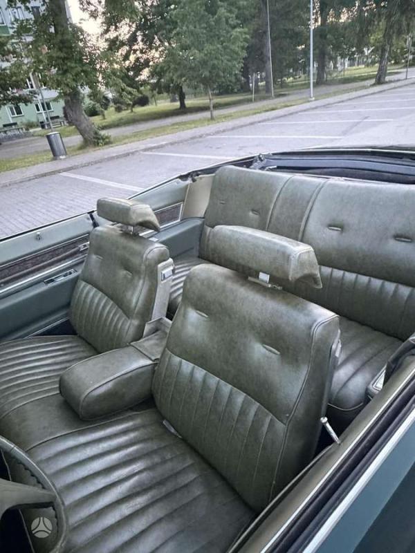 Zaļš Cadillac Eldorado 1971 Jelgava, ar dzinēja tilpumu 8.20 L un nobraukumu 62 tūkst. km par 8800 €, foto 9 vietnē AUTOMOTO.COM.LV