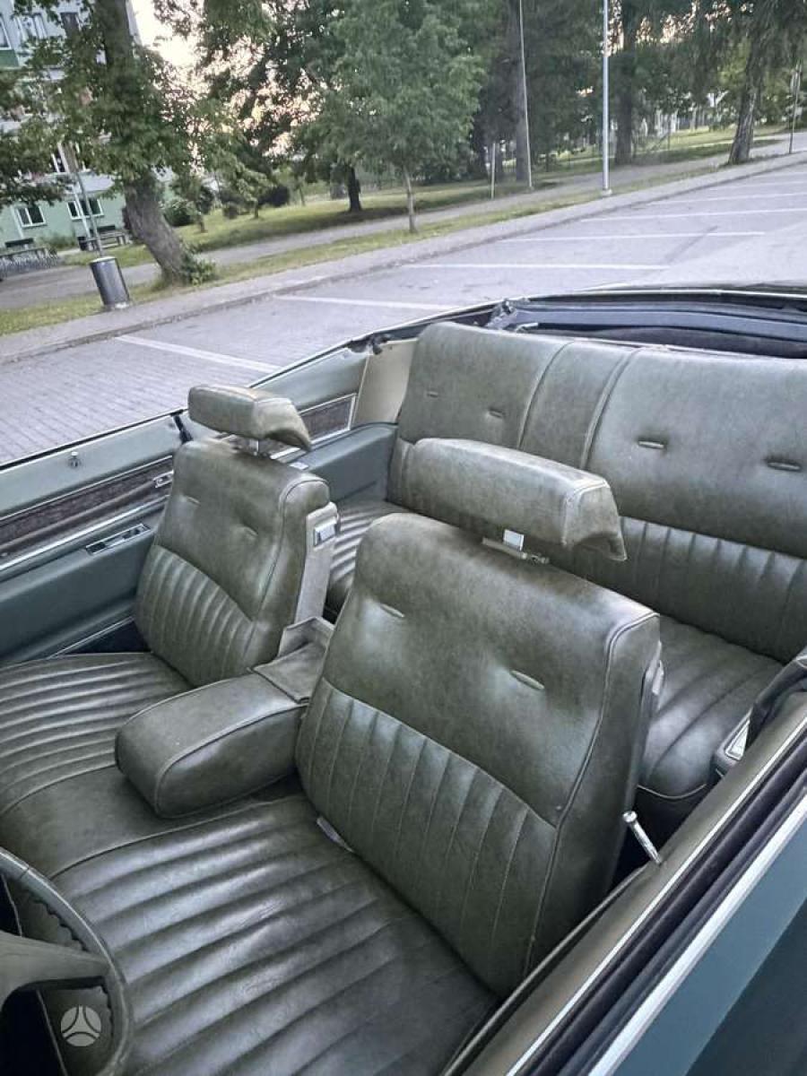 Zaļš Cadillac Eldorado 1971 Jelgava, ar dzinēja tilpumu 8.20 L un nobraukumu 62 tūkst. km par 8800 €, foto 10 vietnē AUTOMOTO.COM.LV