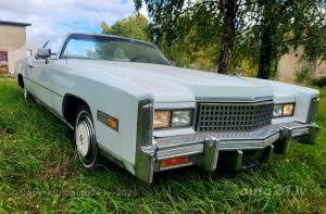 Balts Cadillac Eldorado 1976 Tallina, ar dzinēja tilpumu 8.20 L un nobraukumu 0 tūkst. km par 18900 €, foto 5 vietnē AUTOMOTO.COM.LV
