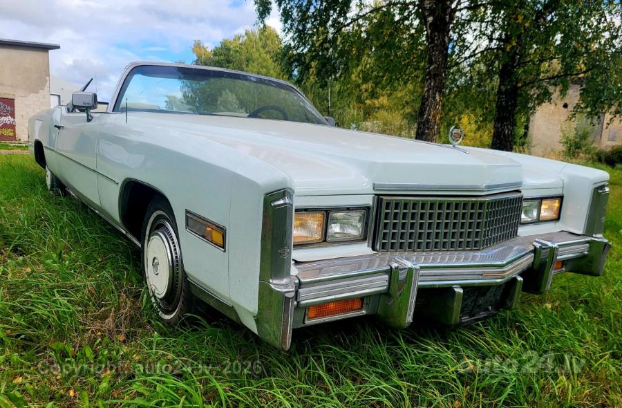 Balts Cadillac Eldorado 1976 Tallina, ar dzinēja tilpumu 8.20 L un nobraukumu 0 tūkst. km par 18900 €, foto 5 vietnē AUTOMOTO.COM.LV