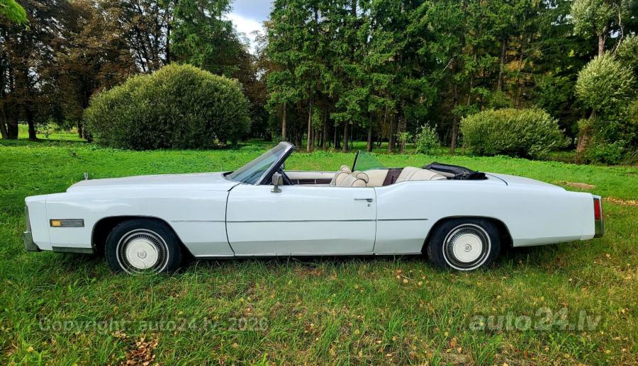 Balts Cadillac Eldorado 1976 Tallina, ar dzinēja tilpumu 8.20 L un nobraukumu 0 tūkst. km par 18900 €, foto 9 vietnē AUTOMOTO.COM.LV