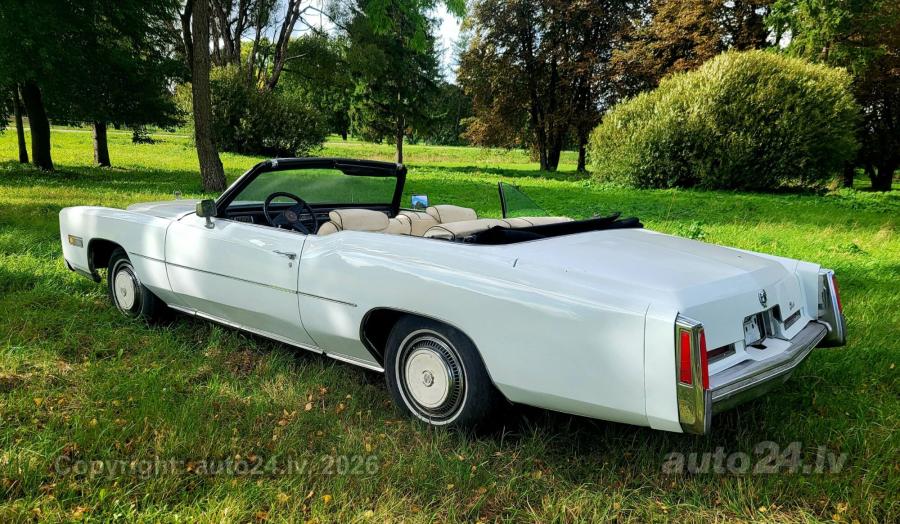 Balts Cadillac Eldorado 1976 Tallina, ar dzinēja tilpumu 8.20 L un nobraukumu 0 tūkst. km par 18900 €, foto 11 vietnē AUTOMOTO.COM.LV