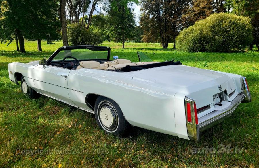 Balts Cadillac Eldorado 1976 Tallina, ar dzinēja tilpumu 8.20 L un nobraukumu 0 tūkst. km par 18900 €, foto 12 vietnē AUTOMOTO.COM.LV