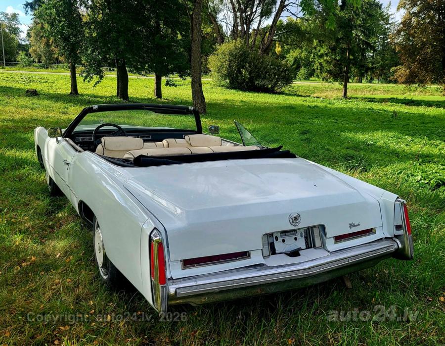 Balts Cadillac Eldorado 1976 Tallina, ar dzinēja tilpumu 8.20 L un nobraukumu 0 tūkst. km par 18900 €, foto 13 vietnē AUTOMOTO.COM.LV