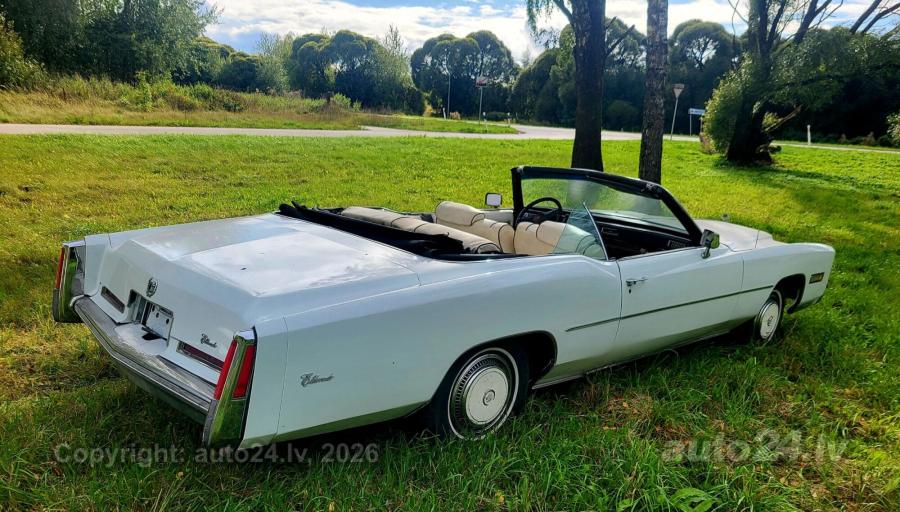 Balts Cadillac Eldorado 1976 Tallina, ar dzinēja tilpumu 8.20 L un nobraukumu 0 tūkst. km par 18900 €, foto 15 vietnē AUTOMOTO.COM.LV
