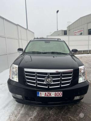 Melns Cadillac Escalade 2007 Alīta, ar dzinēja tilpumu 6.20 L un nobraukumu 190 tūkst. km par 14999 €, foto 18 vietnē AUTOMOTO.COM.LV