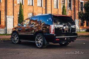 Melns Cadillac Escalade 2007 Tallina, ar dzinēja tilpumu 6.20 L un nobraukumu 155 tūkst. km par 17900 €, foto 5 vietnē AUTOMOTO.COM.LV