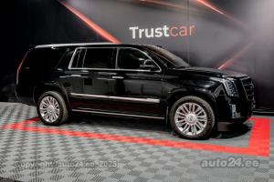 Black Cadillac Escalade 2016 in Parnu, with an engine capacity of 6.20 L and mileage of 92 thousand km for 45000 €, photo 8 on AUTOMOTO.COM.LV