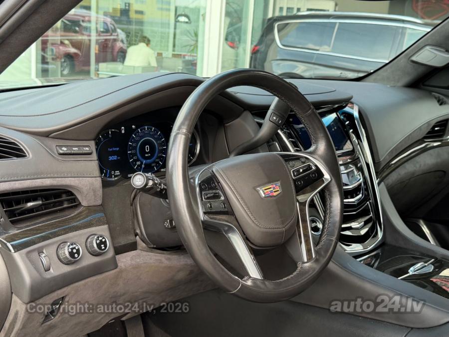 Melns Cadillac Escalade 2016 Tallina, ar dzinēja tilpumu 6.20 L un nobraukumu 93 tūkst. km par 39900 €, foto 17 vietnē AUTOMOTO.COM.LV