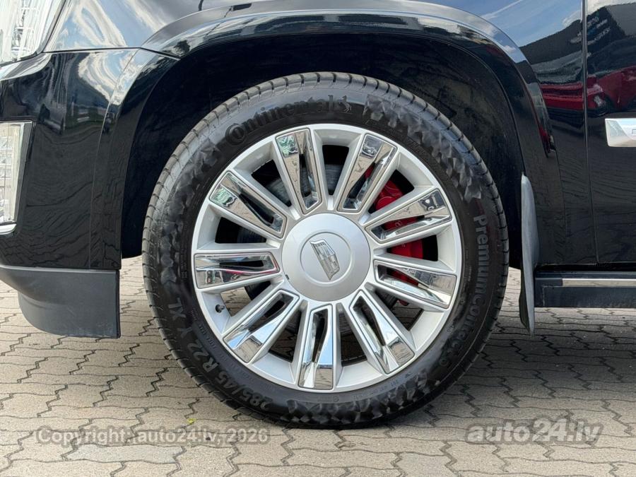 Melns Cadillac Escalade 2016 Tallina, ar dzinēja tilpumu 6.20 L un nobraukumu 93 tūkst. km par 39900 €, foto 28 vietnē AUTOMOTO.COM.LV