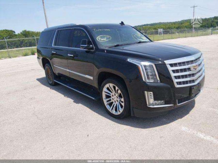 Melns Cadillac Escalade 2019 Viļņa, ar dzinēja tilpumu 6.16 L un nobraukumu 233 tūkst. km par 14999 €, foto 1 vietnē AUTOMOTO.COM.LV