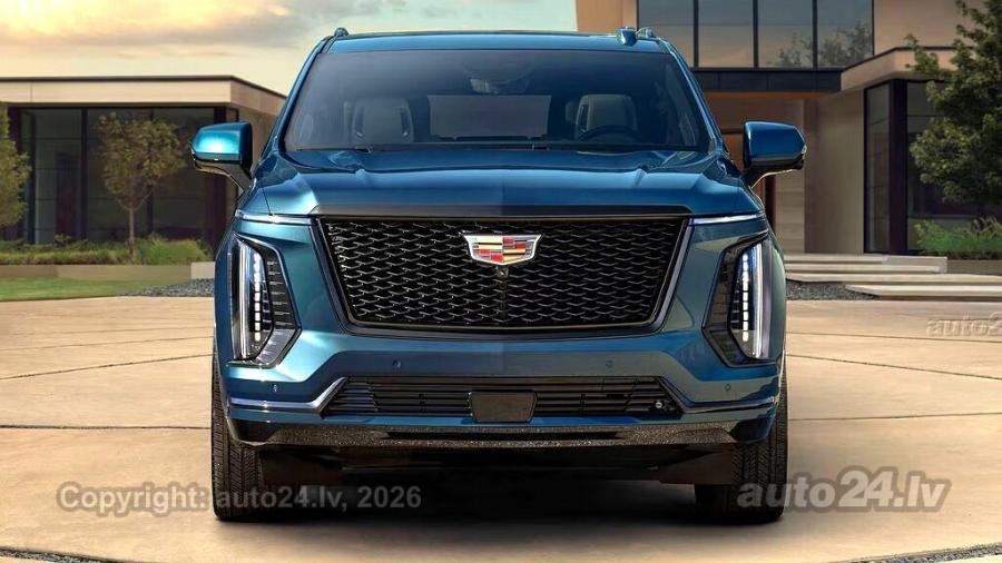 Melns Cadillac Escalade 2026 Tallina, ar dzinēja tilpumu 6.20 L un nobraukumu 39 tūkst. km par 173000 €, foto 4 vietnē AUTOMOTO.COM.LV