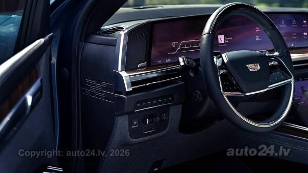 Melns Cadillac Escalade 2026 Tallina, ar dzinēja tilpumu 6.20 L un nobraukumu 39 tūkst. km par 173000 €, foto 4 vietnē AUTOMOTO.COM.LV