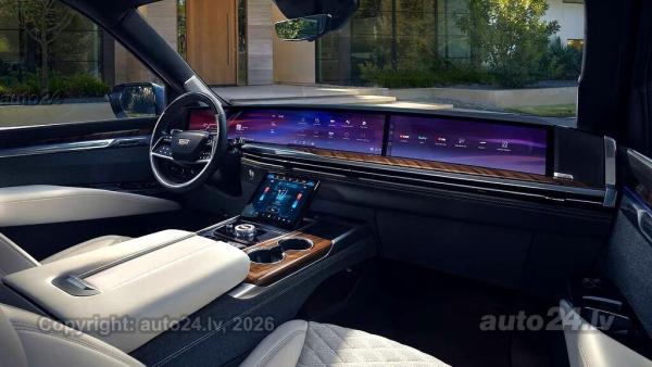 Melns Cadillac Escalade 2026 Tallina, ar dzinēja tilpumu 6.20 L un nobraukumu 39 tūkst. km par 173000 €, foto 5 vietnē AUTOMOTO.COM.LV
