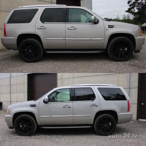 Pelēks Cadillac Escalade 2007 Tallina, ar dzinēja tilpumu 6.20 L un nobraukumu 338 tūkst. km par 8990 €, foto 8 vietnē AUTOMOTO.COM.LV