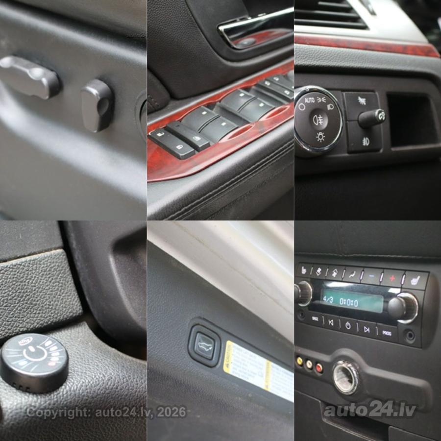 Pelēks Cadillac Escalade 2007 Tallina, ar dzinēja tilpumu 6.20 L un nobraukumu 338 tūkst. km par 8990 €, foto 16 vietnē AUTOMOTO.COM.LV