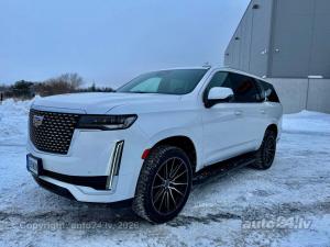 Balts Cadillac Escalade 2020 Tallina, ar dzinēja tilpumu 6.20 L un nobraukumu 145 tūkst. km par 70000 €, foto  vietnē AUTOMOTO.COM.LV