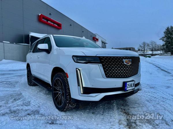 Balts Cadillac Escalade 2020 Tallina, ar dzinēja tilpumu 6.20 L un nobraukumu 145 tūkst. km par 70000 €, foto 2 vietnē AUTOMOTO.COM.LV