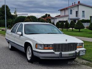 White Cadillac Fleetwood 1994 in Tallinn, with an engine capacity of 5.70 L and mileage of 263 thousand km for 6500 €, photo  on AUTOMOTO.COM.LV