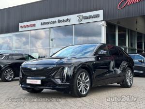 Black Cadillac Lyriq 2024 in Tallinn, with an engine capacity of 0.00 L and mileage of 3 thousand km for 52900 €, photo  on AUTOMOTO.COM.LV