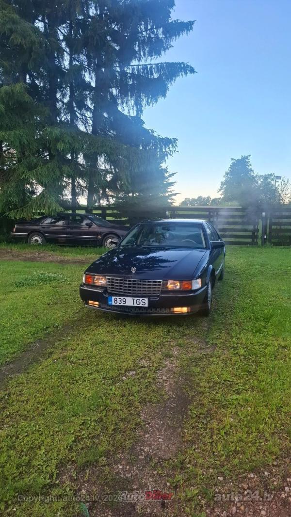 Zils Cadillac Seville 1992 Tartu, ar dzinēja tilpumu 4.90 L un nobraukumu 341 tūkst. km par 1250 €, foto 1 vietnē AUTOMOTO.COM.LV