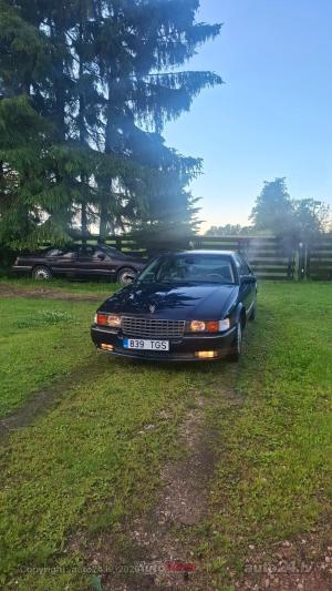 Zils Cadillac Seville 1992 Tartu, ar dzinēja tilpumu 4.90 L un nobraukumu 341 tūkst. km par 1250 €, foto  vietnē AUTOMOTO.COM.LV