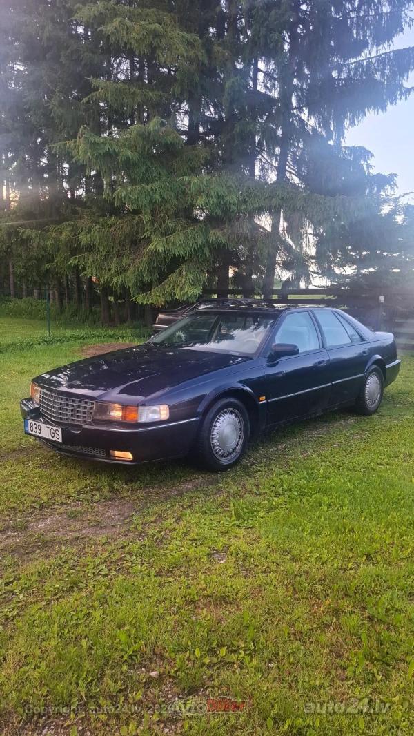 Zils Cadillac Seville 1992 Tartu, ar dzinēja tilpumu 4.90 L un nobraukumu 341 tūkst. km par 1250 €, foto 2 vietnē AUTOMOTO.COM.LV