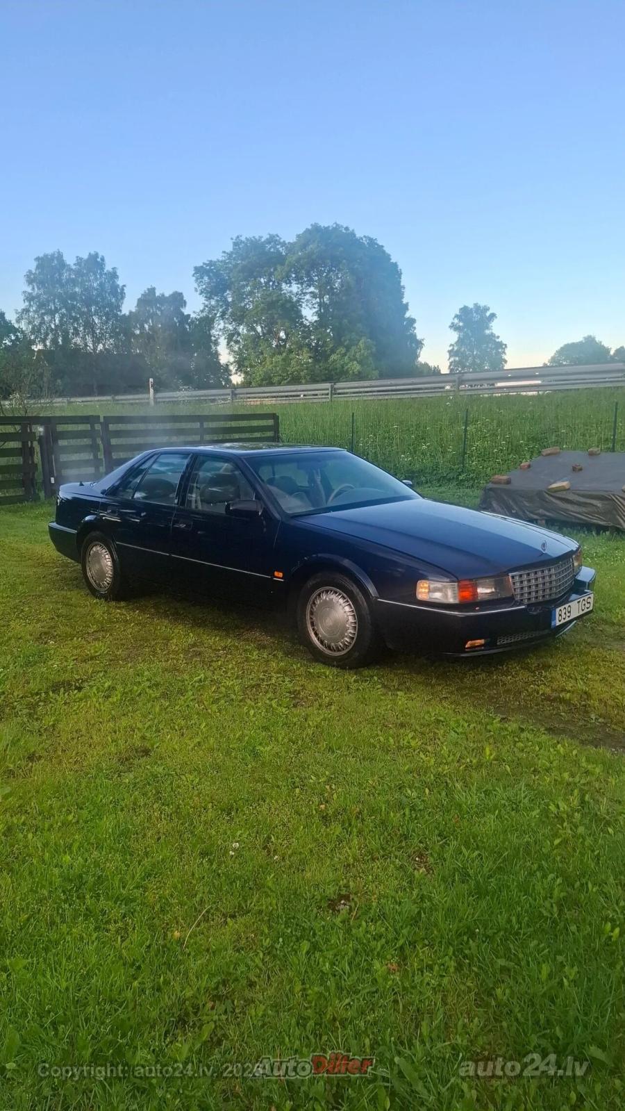 Zils Cadillac Seville 1992 Tartu, ar dzinēja tilpumu 4.90 L un nobraukumu 341 tūkst. km par 1250 €, foto 4 vietnē AUTOMOTO.COM.LV
