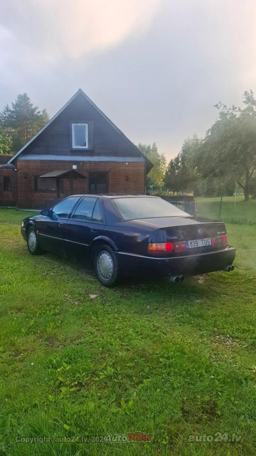 Zils Cadillac Seville 1992 Tartu, ar dzinēja tilpumu 4.90 L un nobraukumu 341 tūkst. km par 1250 €, foto 5 vietnē AUTOMOTO.COM.LV