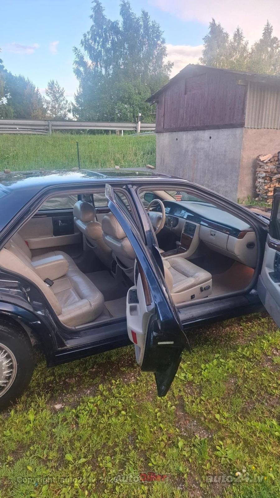 Zils Cadillac Seville 1992 Tartu, ar dzinēja tilpumu 4.90 L un nobraukumu 341 tūkst. km par 1250 €, foto 7 vietnē AUTOMOTO.COM.LV