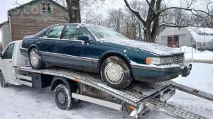 Zaļš Cadillac Seville 1993 Rīga, ar dzinēja tilpumu 4.60 L un nobraukumu 305 tūkst. km par 1300 €, foto  vietnē AUTOMOTO.COM.LV