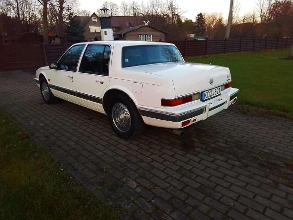 Balts Cadillac Seville 1990 Palanga, ar dzinēja tilpumu 4.47 L un nobraukumu 146 tūkst. km par 6500 €, foto 3 vietnē AUTOMOTO.COM.LV