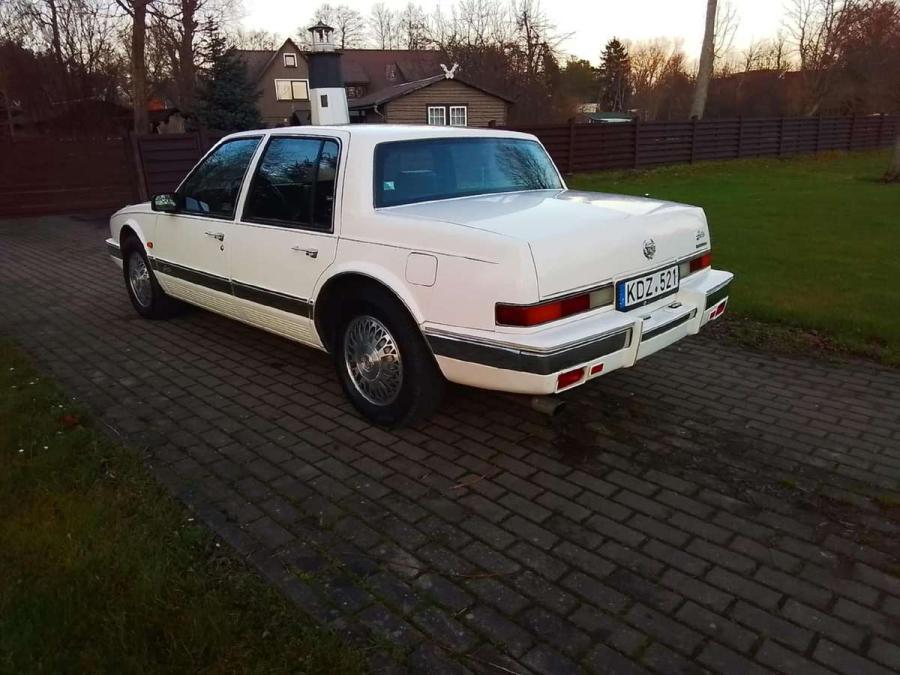Balts Cadillac Seville 1990 Palanga, ar dzinēja tilpumu 4.47 L un nobraukumu 146 tūkst. km par 6500 €, foto 3 vietnē AUTOMOTO.COM.LV