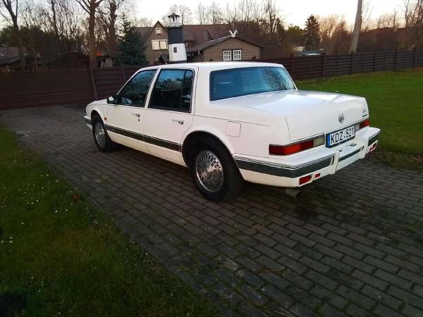 Balts Cadillac Seville 1990 Palanga, ar dzinēja tilpumu 4.47 L un nobraukumu 146 tūkst. km par 6500 €, foto 4 vietnē AUTOMOTO.COM.LV