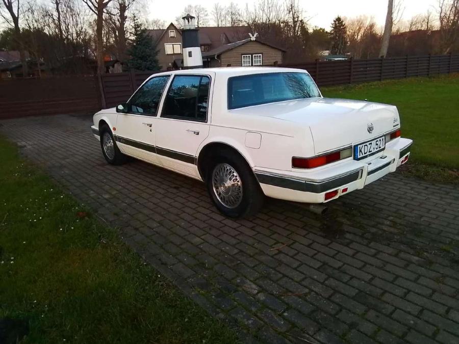 Balts Cadillac Seville 1990 Palanga, ar dzinēja tilpumu 4.47 L un nobraukumu 146 tūkst. km par 6500 €, foto 4 vietnē AUTOMOTO.COM.LV