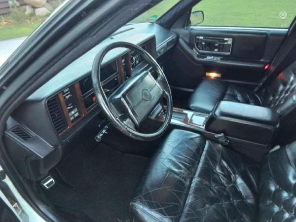 Balts Cadillac Seville 1990 Palanga, ar dzinēja tilpumu 4.47 L un nobraukumu 146 tūkst. km par 6500 €, foto 8 vietnē AUTOMOTO.COM.LV
